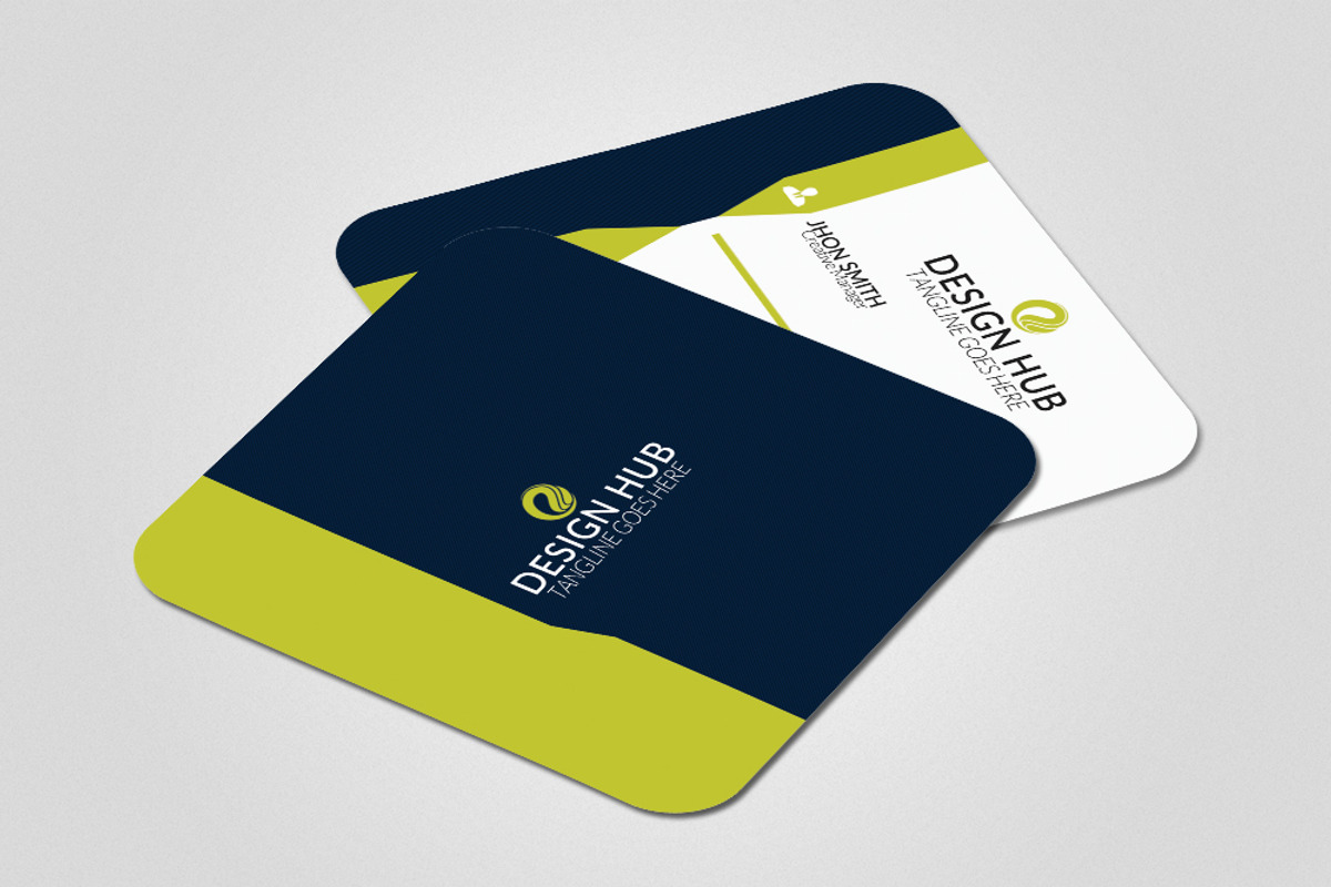 Small Social Card Template, a Brochure Template by Psd Templates