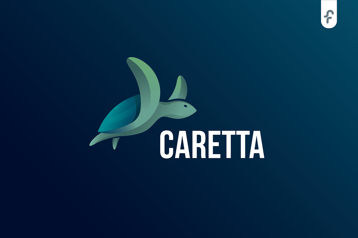 Caretta Logo Template, a Branding & Logo Template by ft.studio