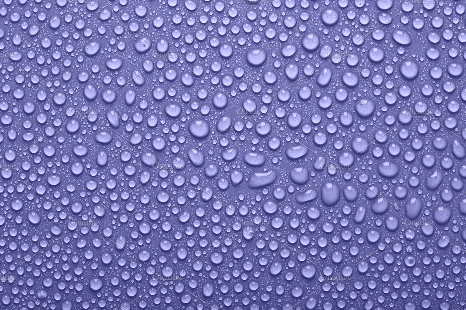 Very peri violet color water drops, an Abstract Photo by OlliUlli ...