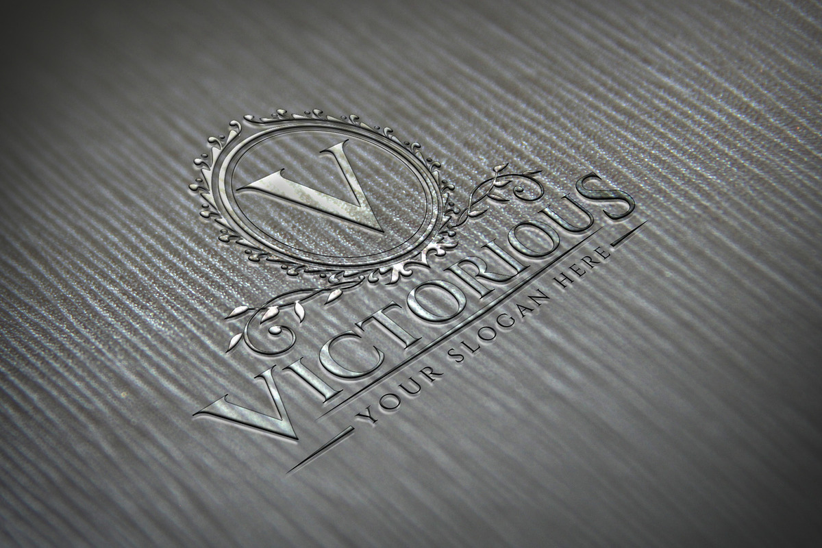 Victorious Luxury Logo, a Branding & Logo Template by Nathan Knight Design
