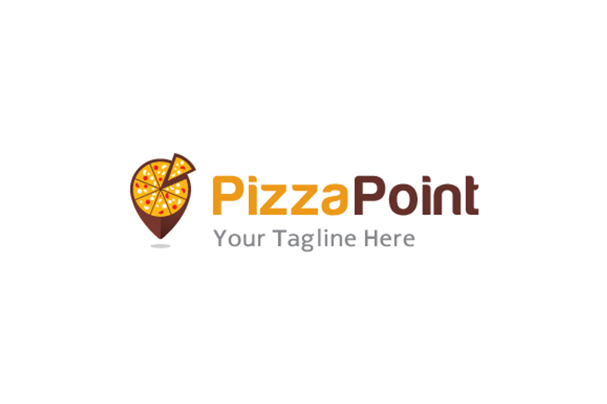 Pizza Point Logo, a Branding & Logo Template by gunaonedesign