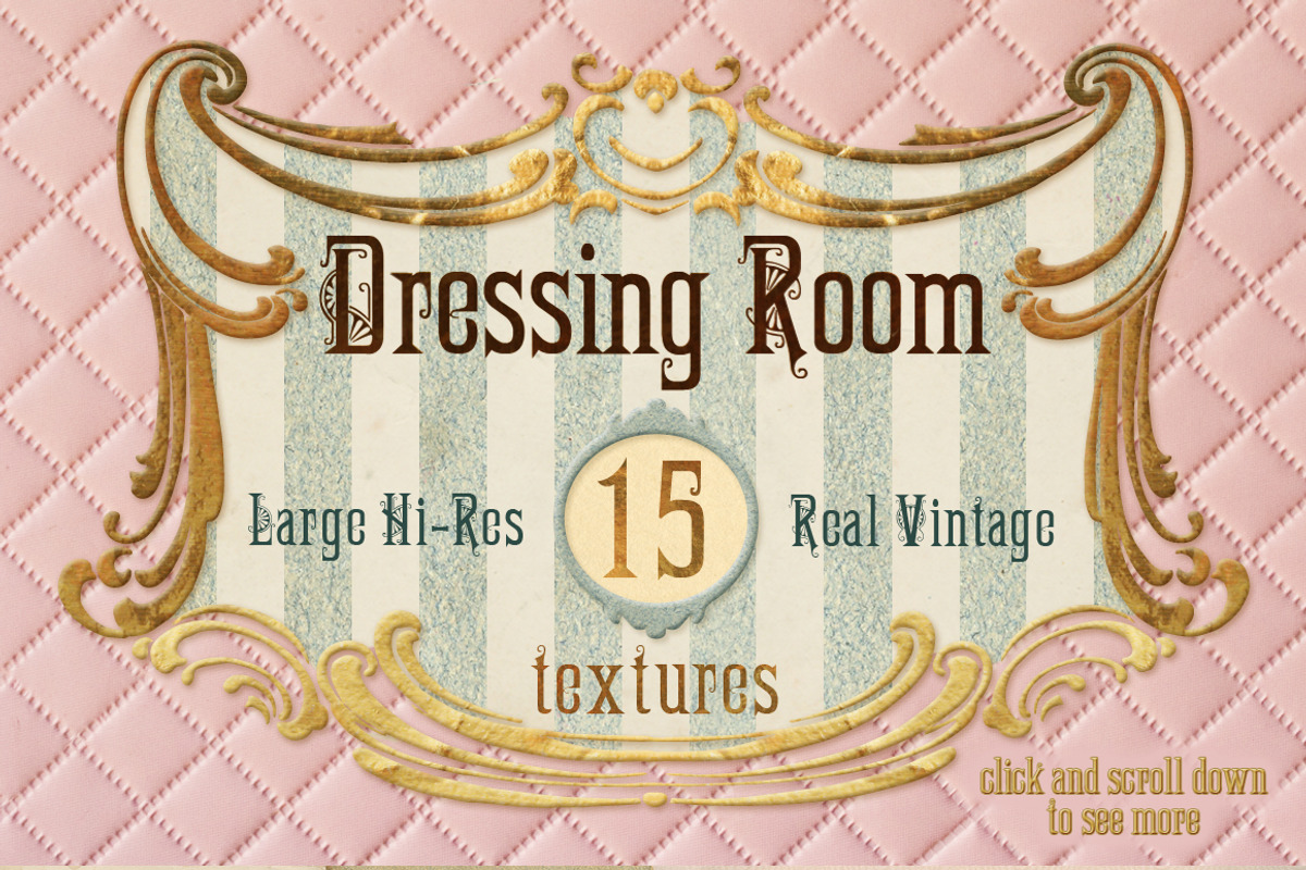 Dressing Room texture set, a Texture Graphic by Cindy Garber Iverson