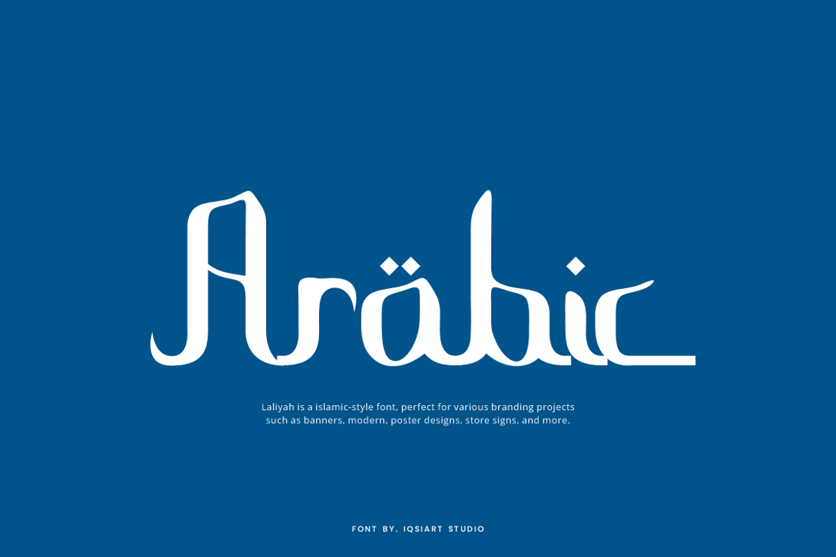 Qadrull - Arabic Ramadhan Font, a Sans Serif Font by Iqsiart Studio