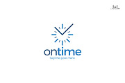 On Time Logo | Branding & Logo Templates ~ Creative Market