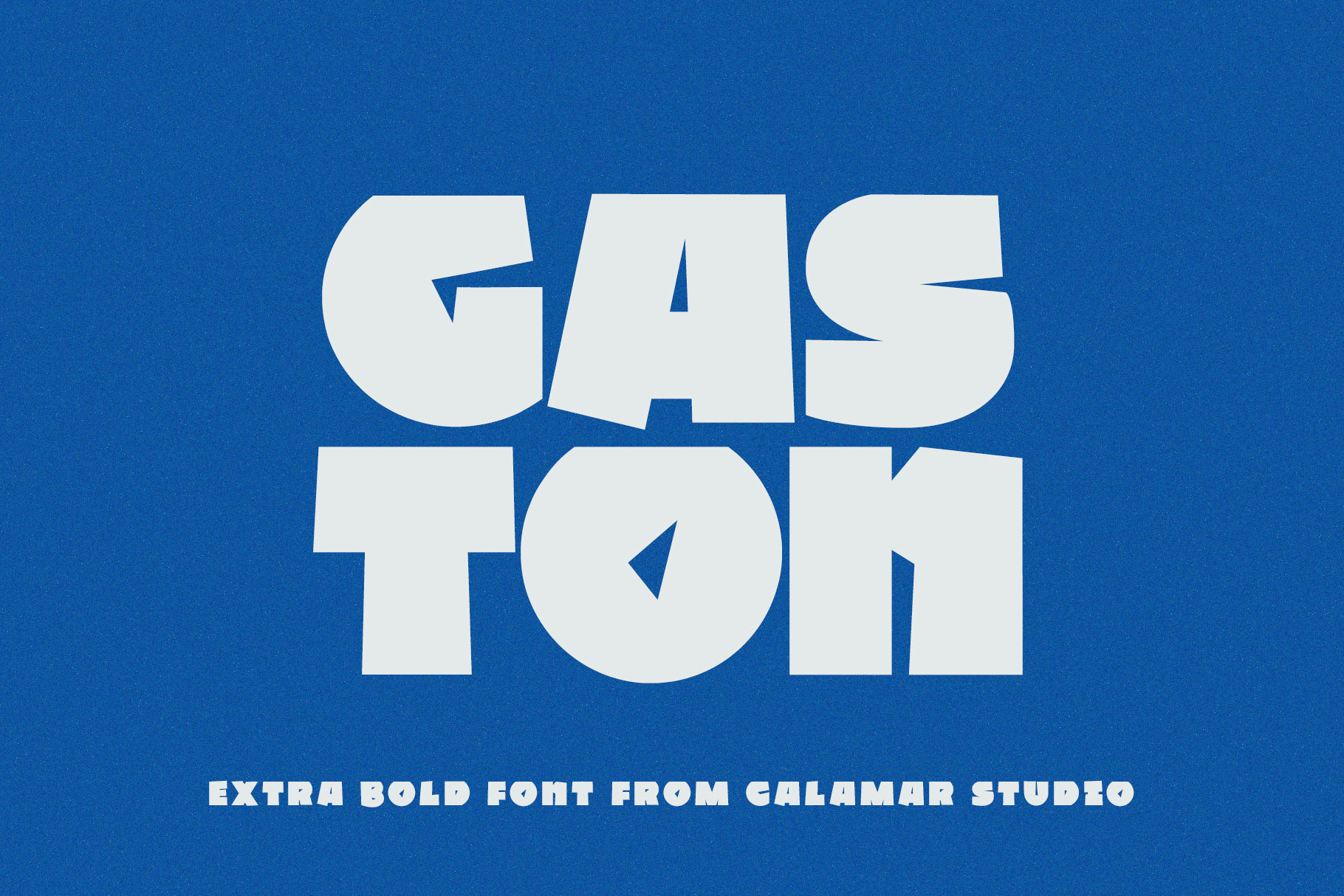 Gaston Extra Bold Sans Serif Font