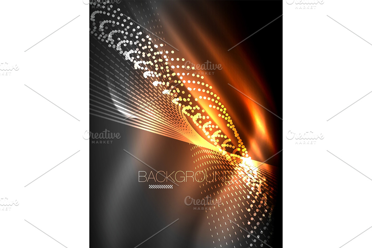 Smooth light effect, straight lines, a Decorative Illustration by ...