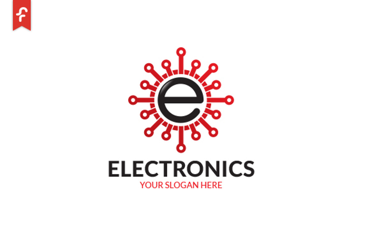 Electronics Logo, a Branding & Logo Template by ft.studio