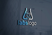 Labs Logo Template, a Branding & Logo Template by REDVY CREATIVE