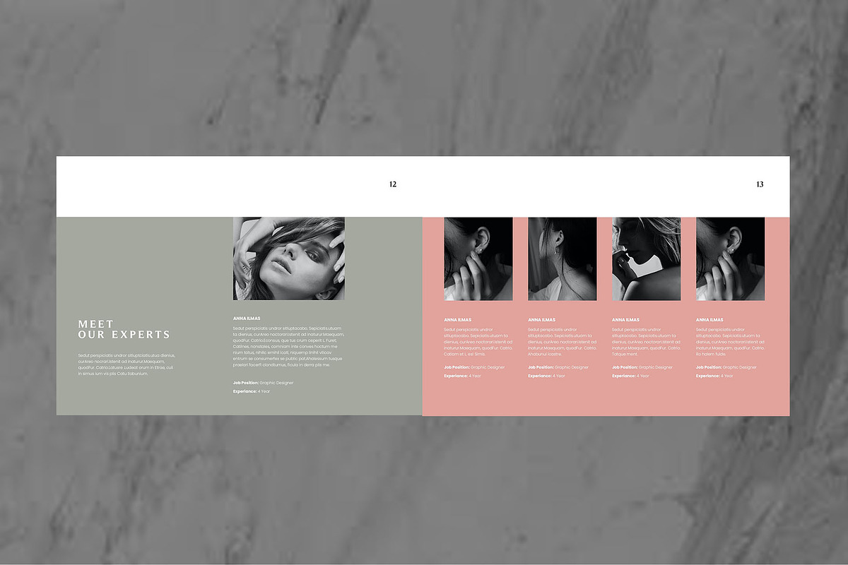 Landscape Company Profile | InDesign, a Brochure Template by HR Studio ...