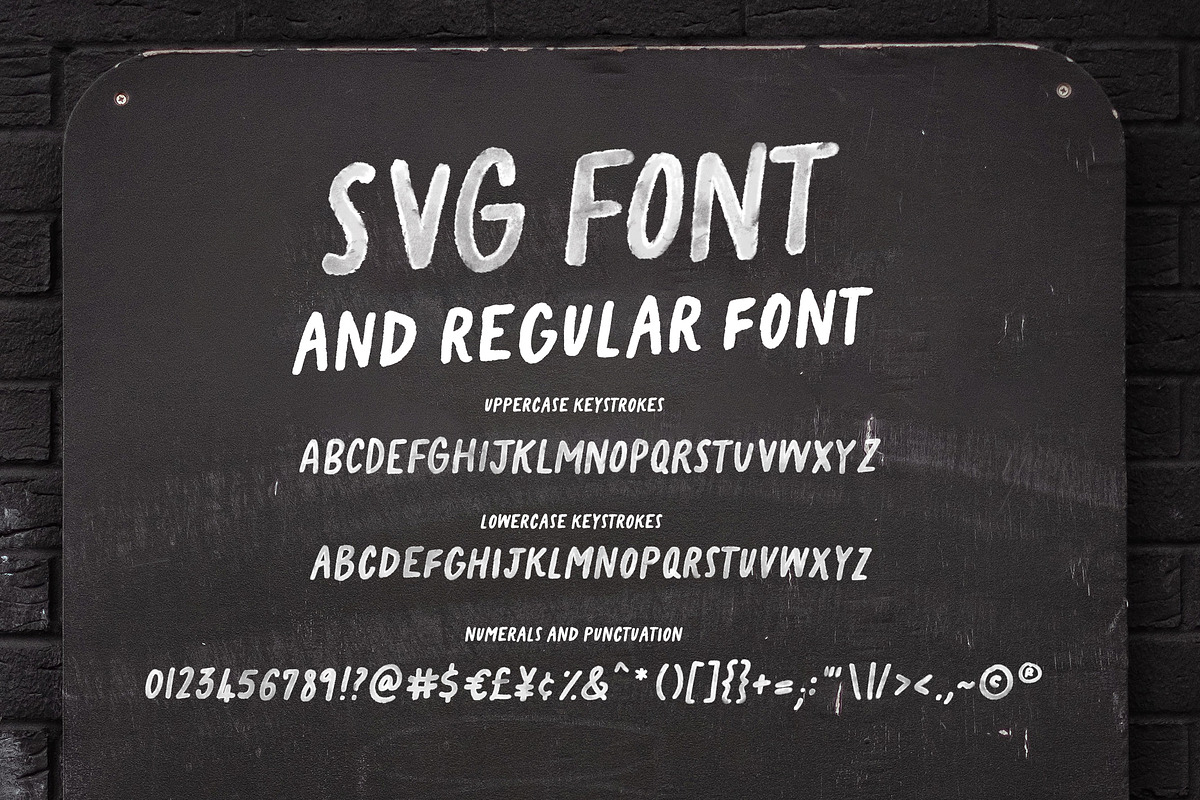 California Oranges SVG Font, a Handwritten Font by Nicky Laatz