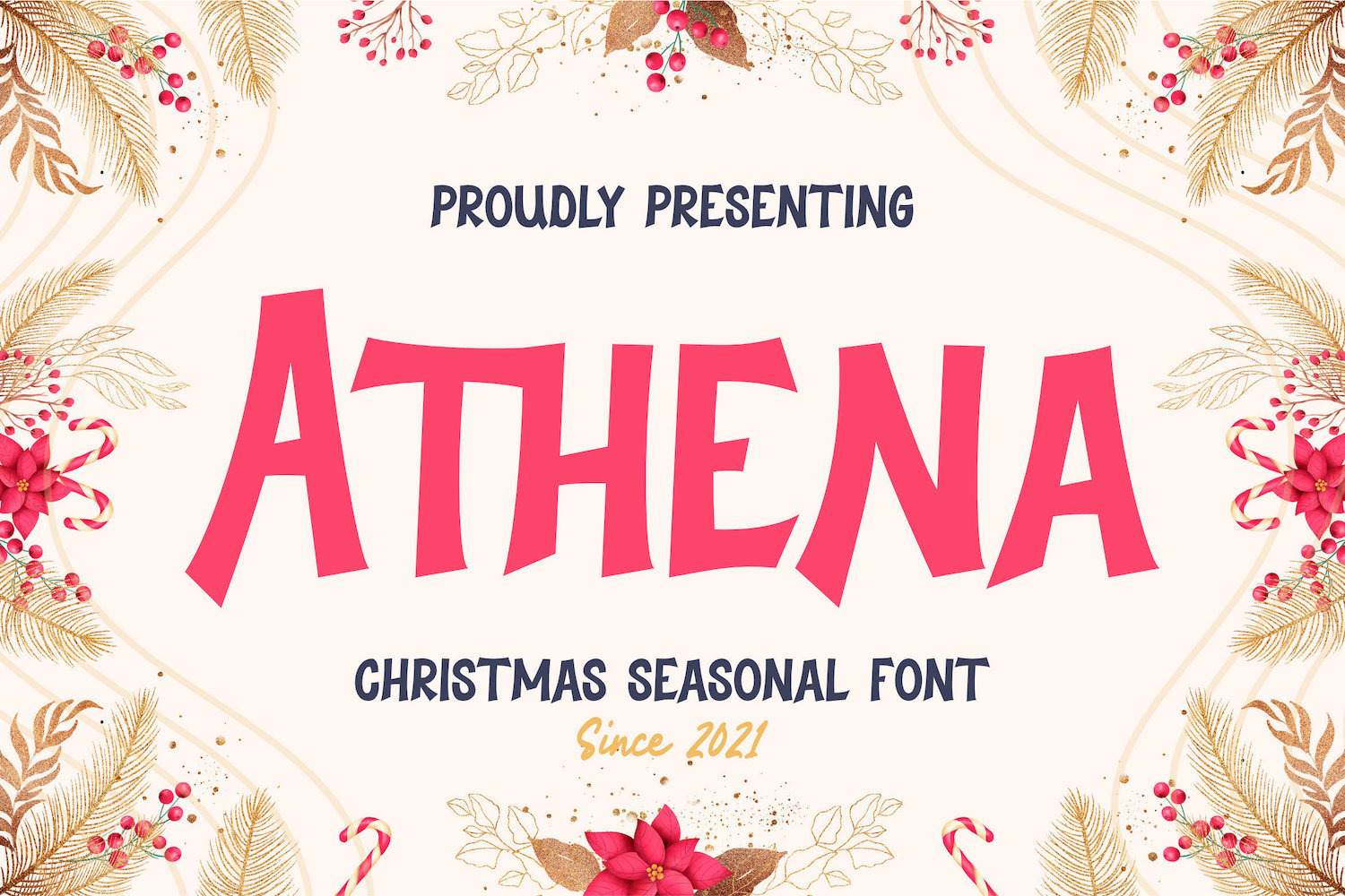 Athena Font, a Script Font by Runsell Studio | Creative Market