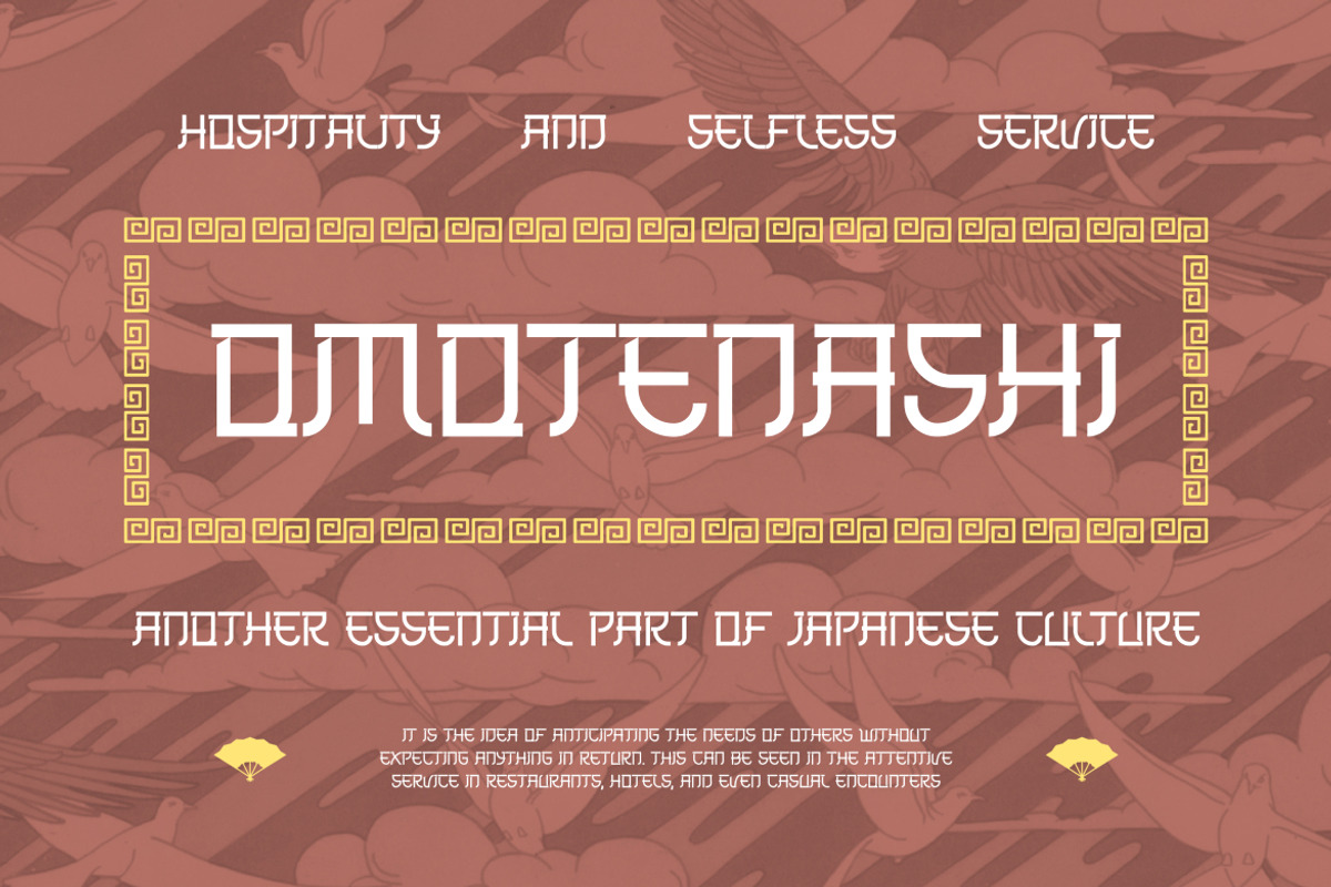 Hikari Japanese Style Typeface Font, a Sans Serif Font by catalystco.studio