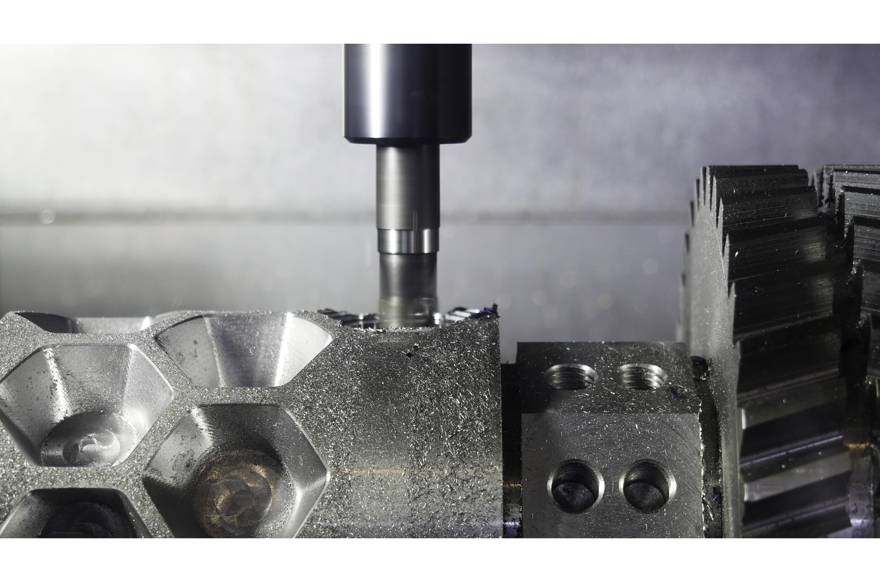 Close up for the automatic cutting, a Graphic by Media Whale Stock