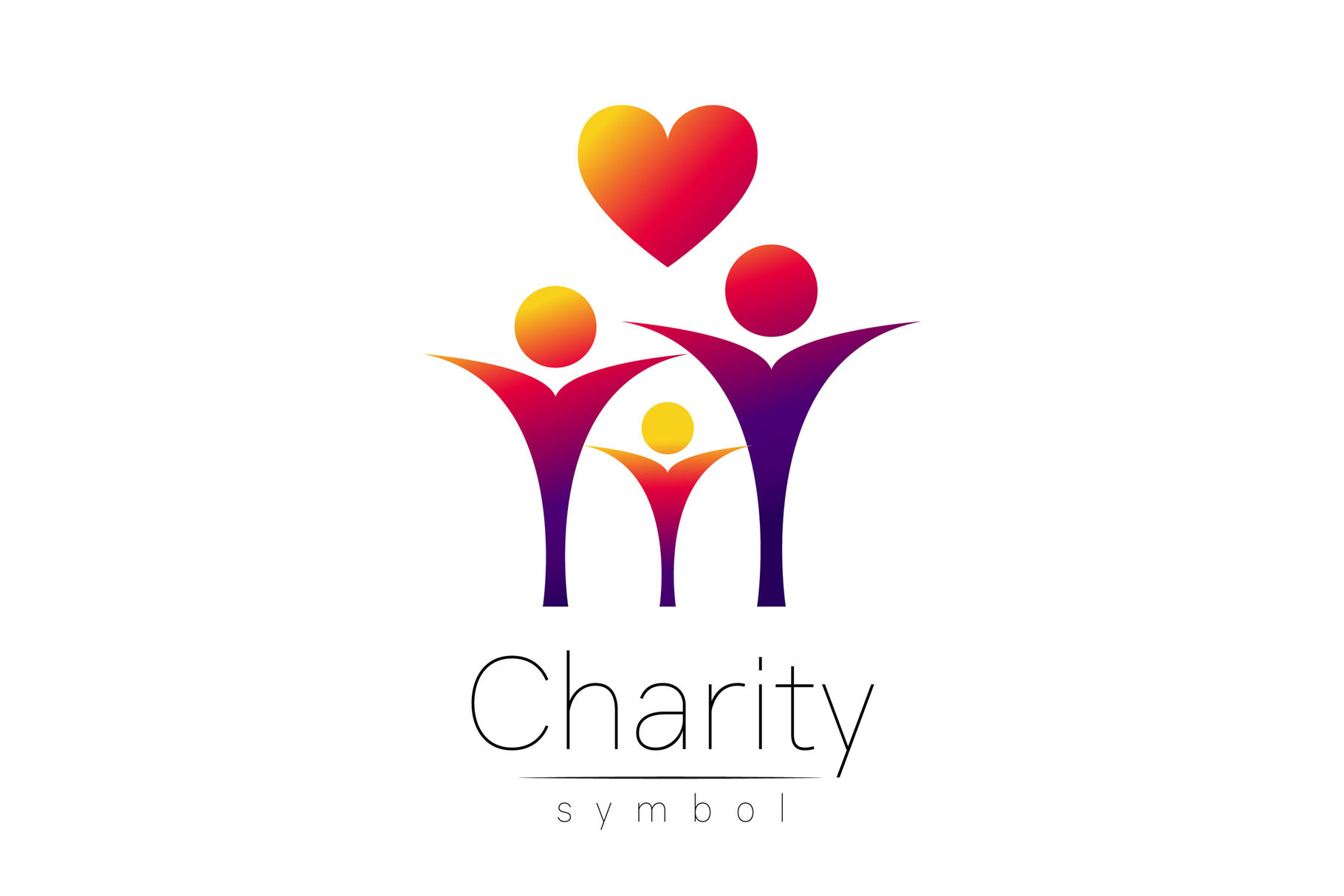 Symbol of Charity. Logo | Branding & Logo Templates ~ Creative Market