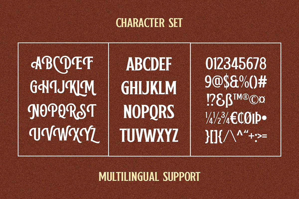 Bancher - Vintage Typeface, a Serif Font by Arterfak Project