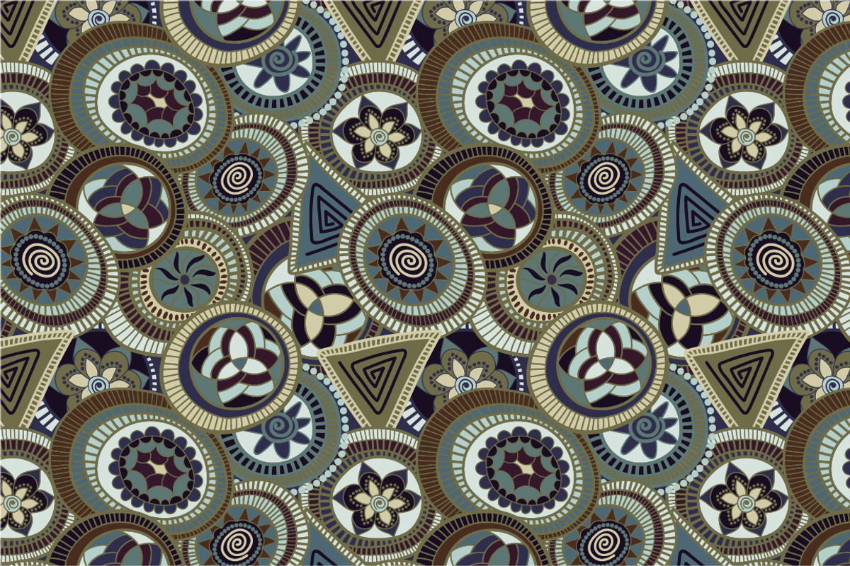 5 Colorful African Patterns, a Pattern Graphic by Sunny_Lion
