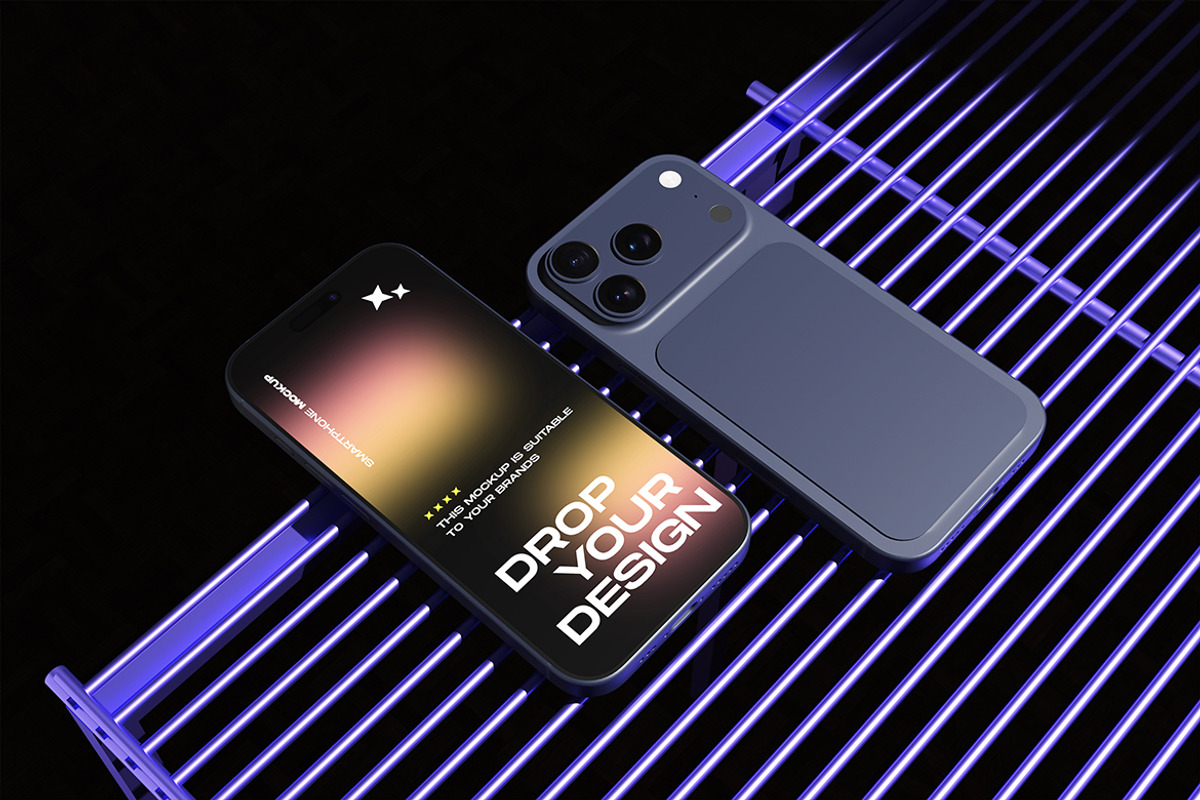 Stylish iPhone 17 Mockup