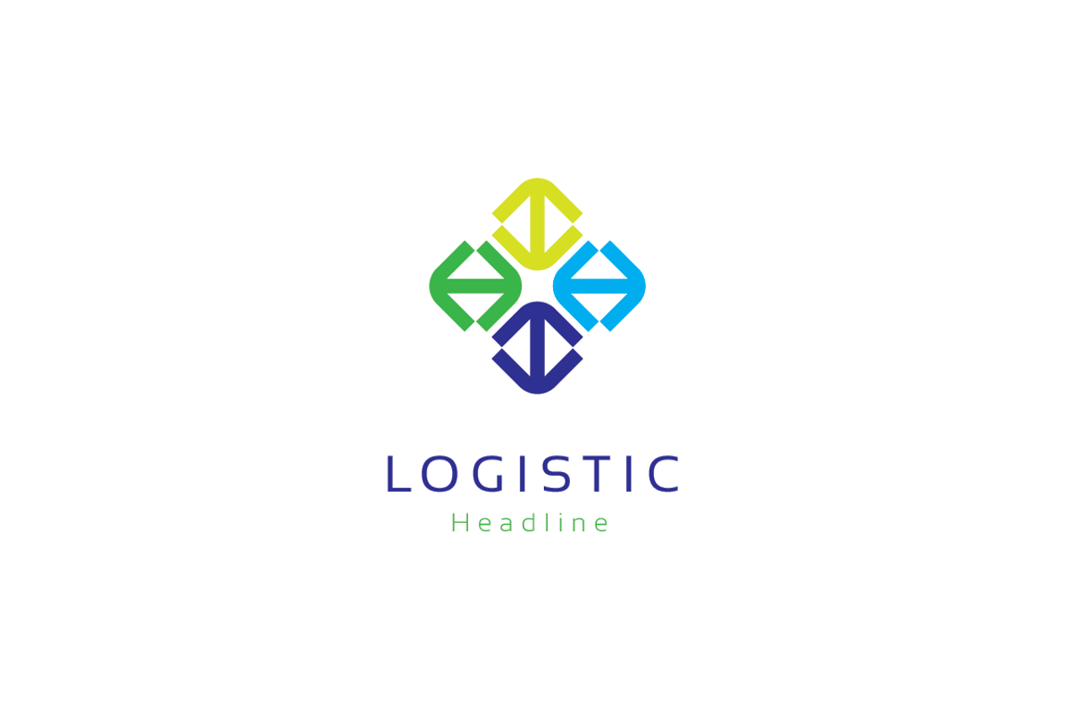 Logistic logo., a Branding & Logo Template by Anton Akhmatov