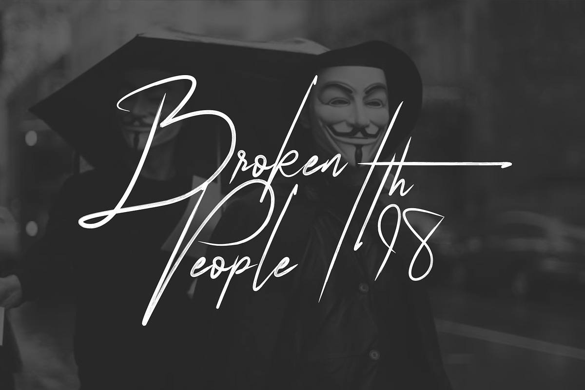 Algorithm Brush Font, a Script Font by Maxim apperian