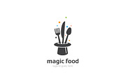 Magic Food Logo, a Branding & Logo Template by CAIRON CREATIVESTUDIO