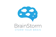 Brain Cloud Logo, a Branding & Logo Template by exe design