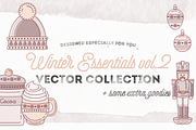Winter Essentials - Vol. 1 | Graphic Objects ~ Creative Market