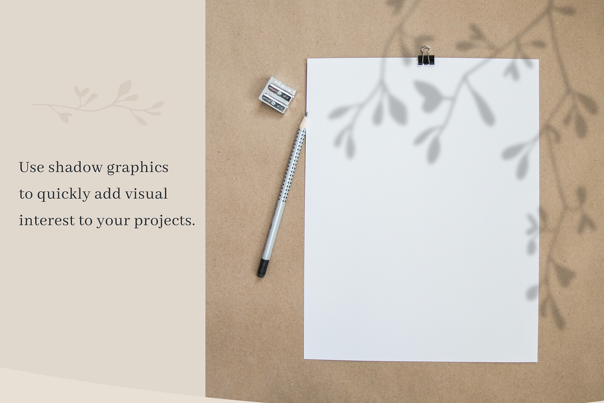 Shadow Shapes: Organic & Urban Designs