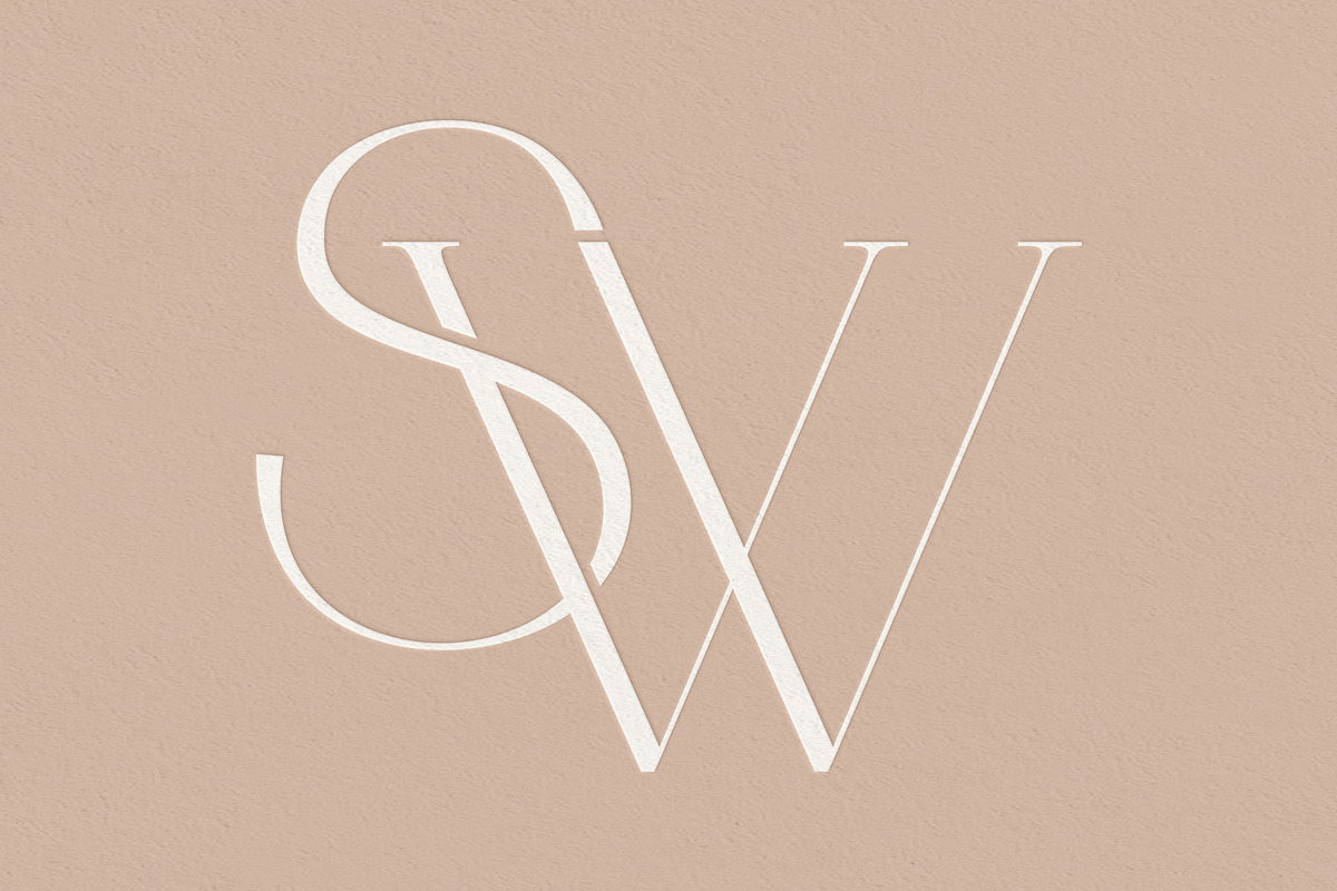 SW monogram, a Branding & Logo Template by LINKED LETTERS STUDIO ...