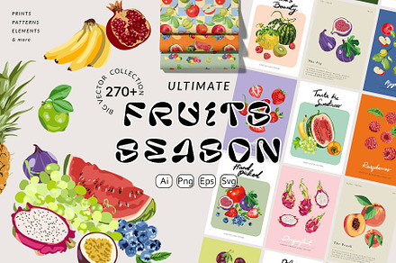 Fruit Graphics, an Illustration by averycro