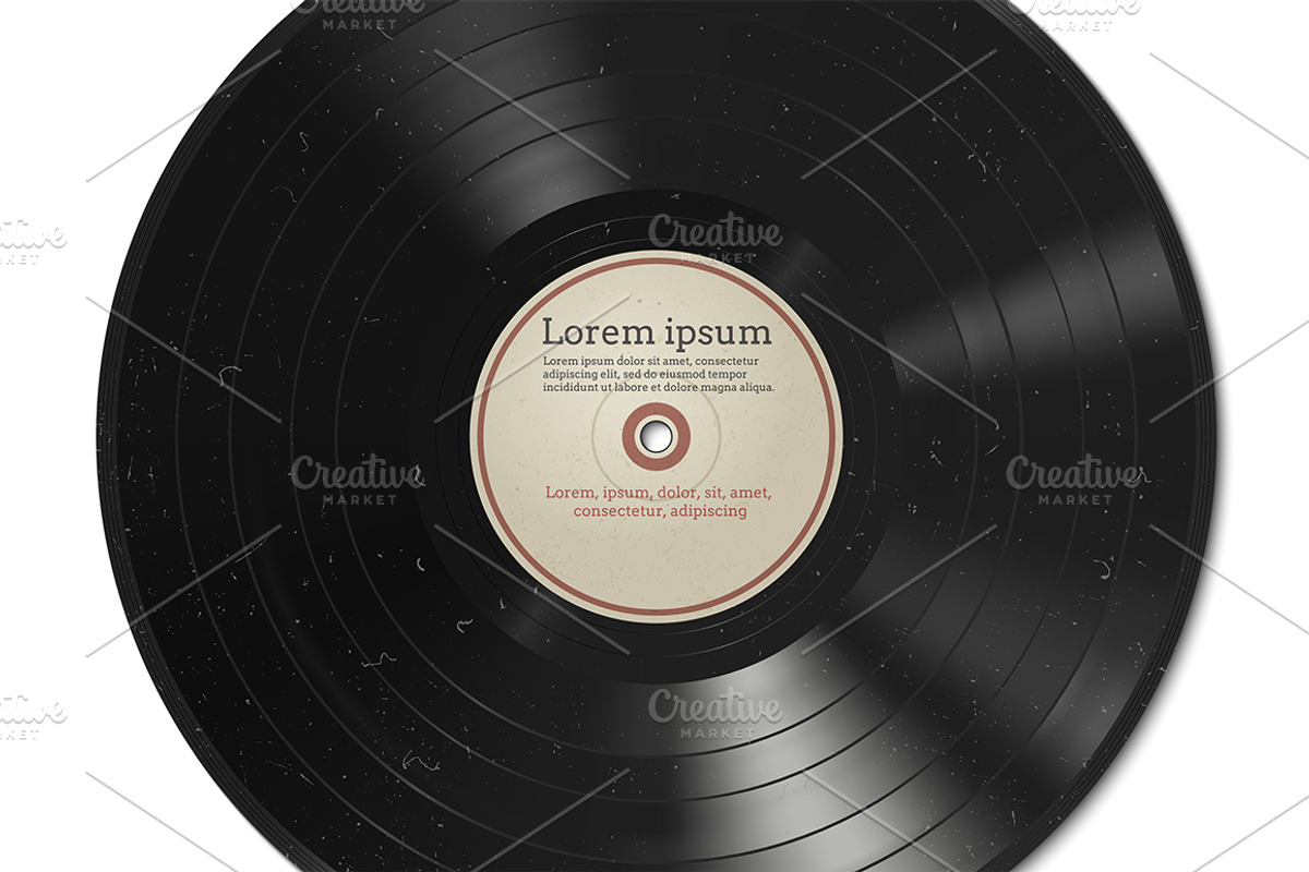 Vinyl records, an Object Graphic by bolotoff