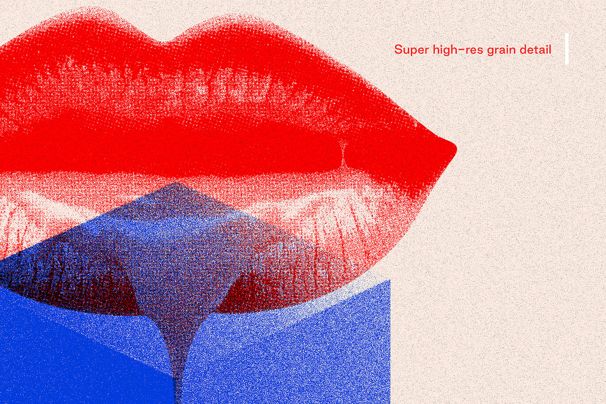 Risoprint - Risograph Grain Effect, a Texture Graphic by Studio 2am