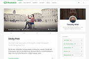 Readable - Focused on Readability, a WordPress Template by ProteusThemes