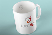 Turn Up Logo, an Illustration by dklipi
