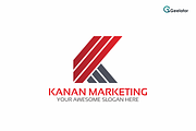 Kanan Marketing - Letter K Logo, a Branding & Logo Template by Geelator ...