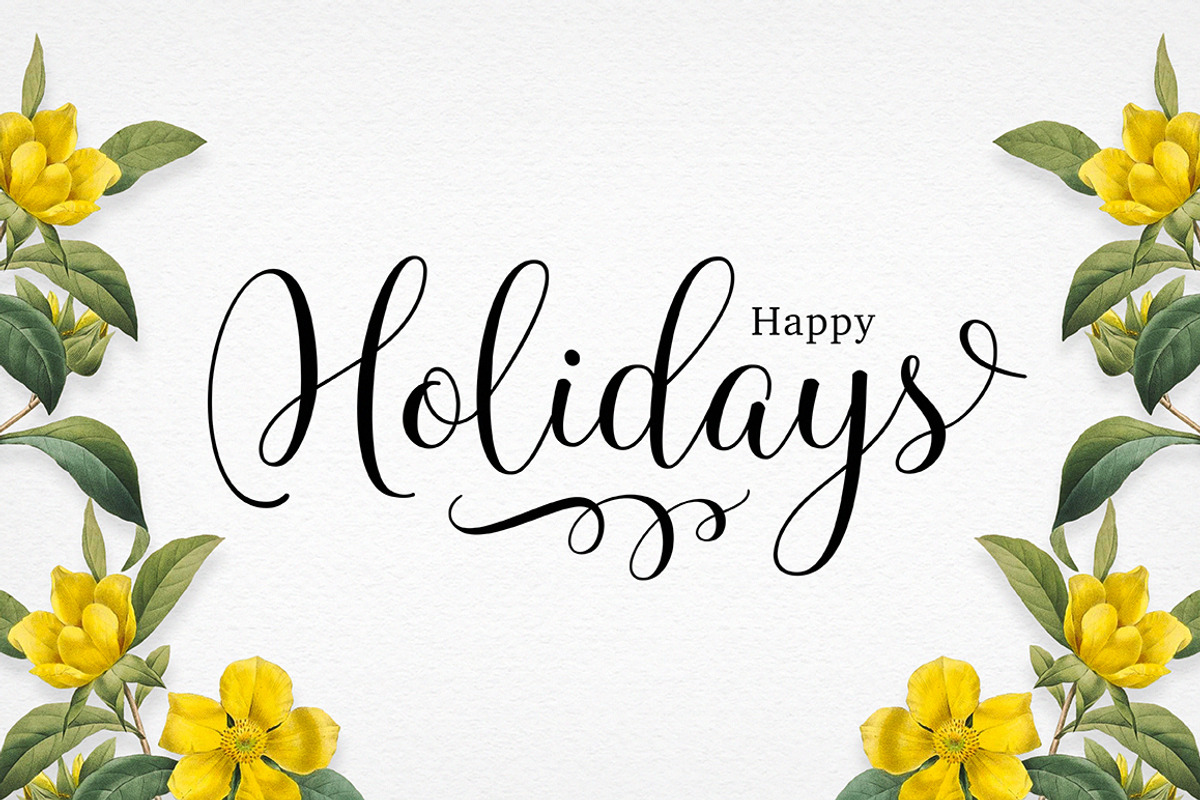 Molly Script, a Script Font by Seniors