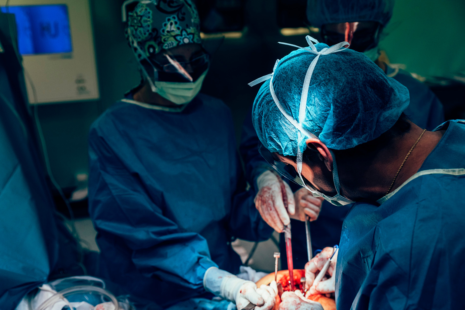 Surgeons operating in the hospital featuring operation, surgery, and ...