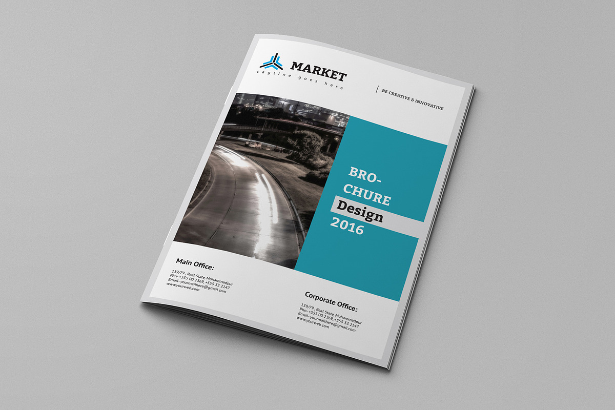 6 Pages Brochure, a Brochure Template by ZAAS