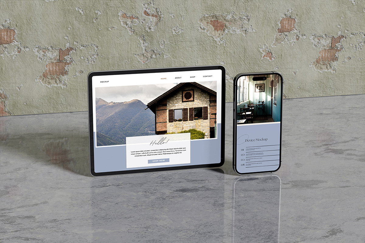 High Quality Multi Device Mockup