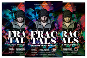 Fractals Flyer, a Flyer Template by KiraYamato Design Studio