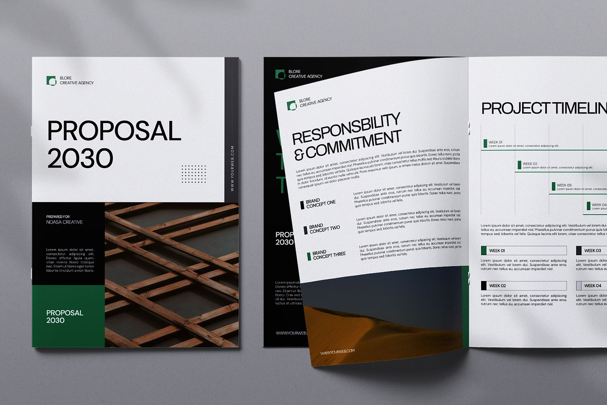 Proposal Magazine Template, a Magazine Template by Portocraft ...