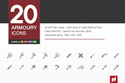 Armoury icons, an Icon by NAS