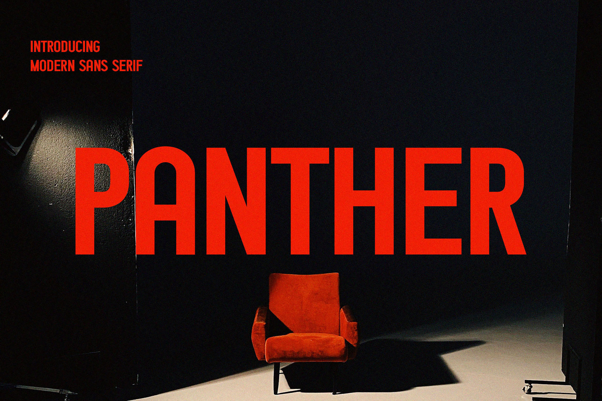 Panther - Modern Sans Serif Font, a Sans Serif Font by TypeLogue ...