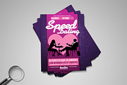 Speed Dating | Modern Flyer Template, a Flyer Template by GIGA-TEMPLATE