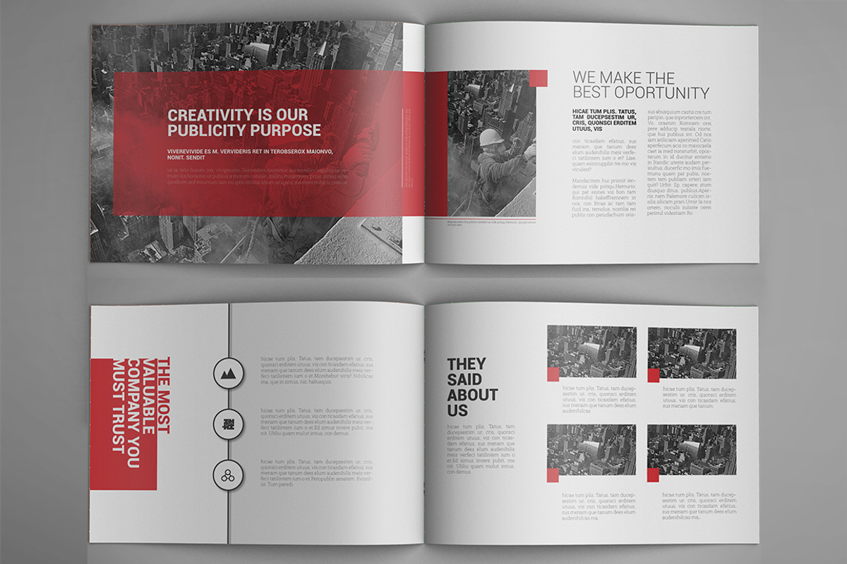Booklet Brochure Template #2, a Brochure Template by spidergraph
