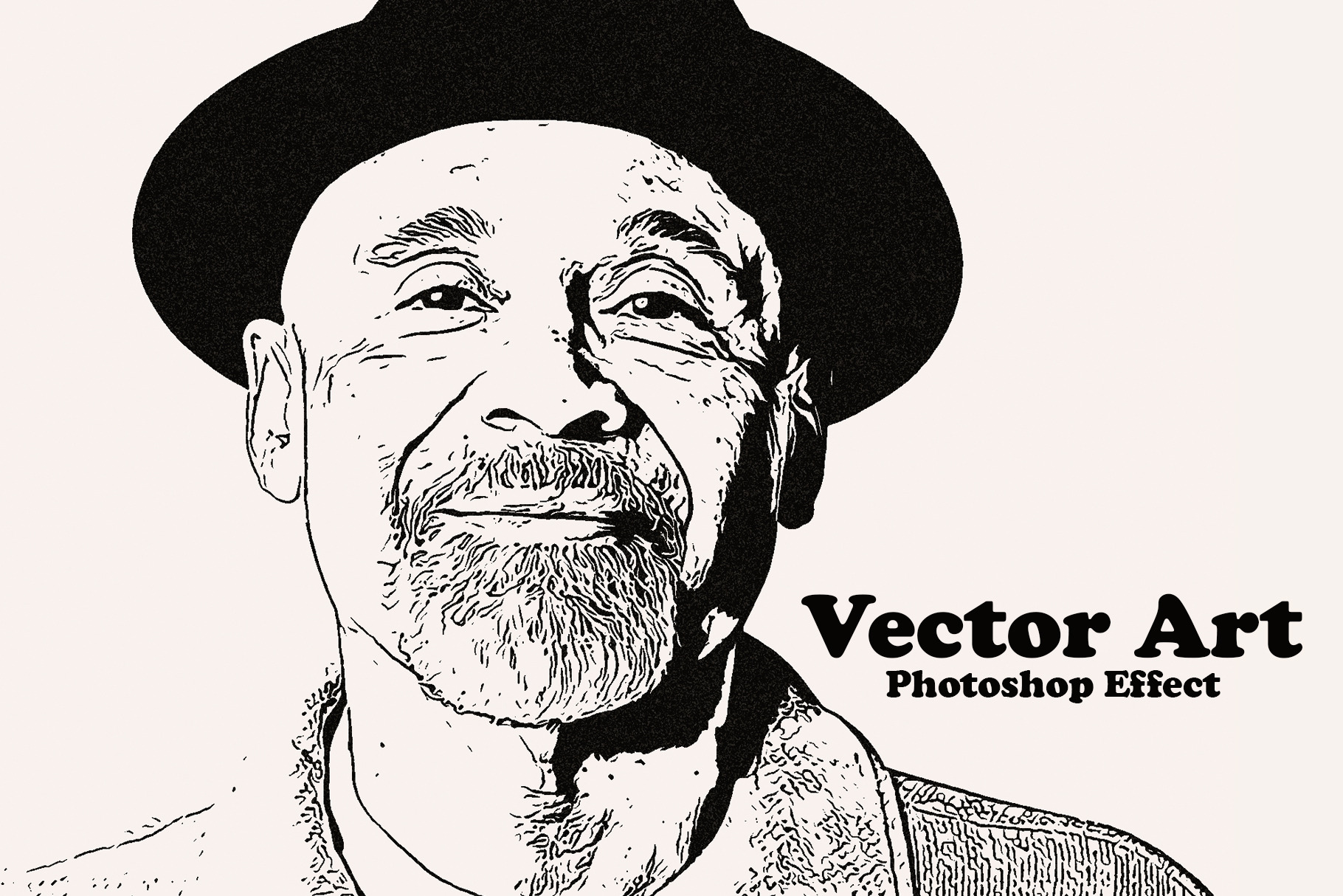 Vector Art Photoshop Effect, an Action Add-On by DesignCave