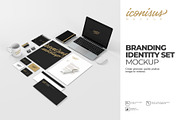 Branding identity Set Mockup, a Print Template by iconisusmockup