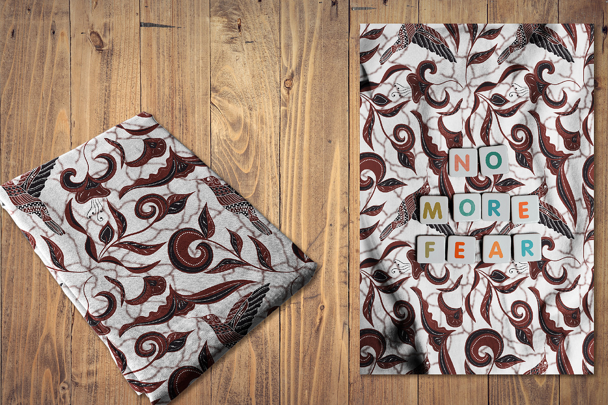 Traditional batik pattern design, a Pattern Graphic by Boedie Oetomo