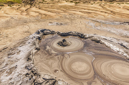 Cracked mud slope, a Nature Photo by Grafvision photography