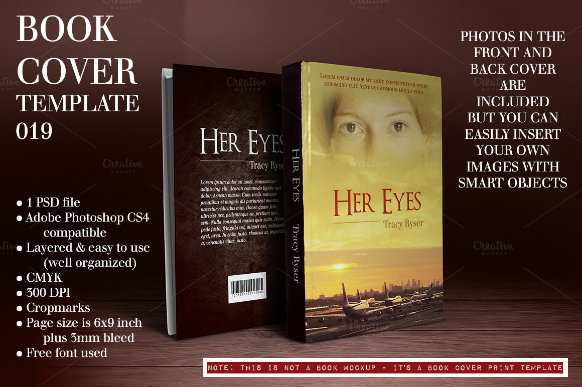 Book Cover TEMPLATE 19 | Templates & Themes ~ Creative Market