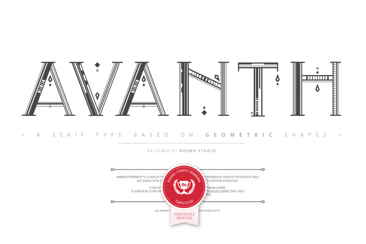 Avanth Font Family, a Font by Noem9 Studio